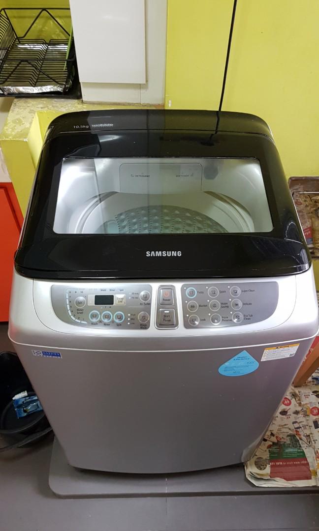 Samsung top loader 10.5kg wobble technology washing machine, TV & Home ...