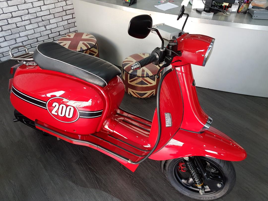 SCOMADI TL200, Motorcycles, Motorcycles for Sale, Class 2B on Carousell