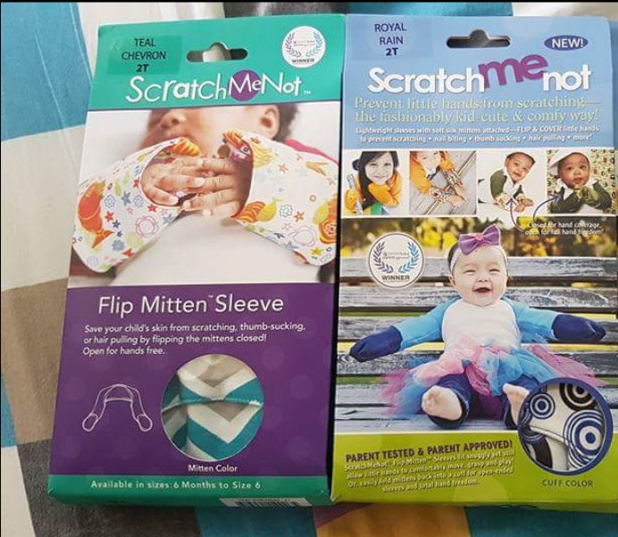 Scratch Me Not Flip Mitten Sleeve, Babies & Kids, Babies & Kids Fashion ...