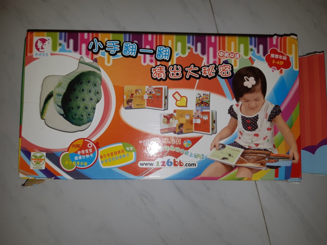 Set of flap books in chinese, Hobbies & Toys, Books & Magazines ...