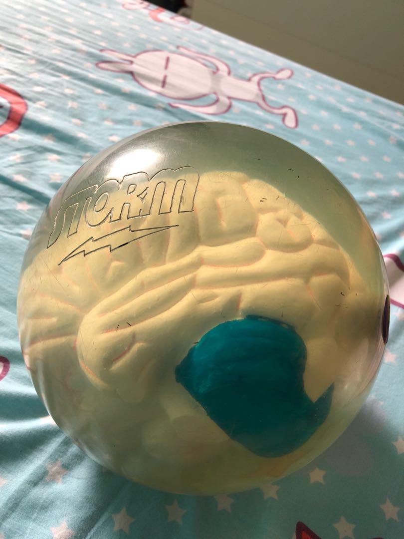 Storm Brain Bowling ball 14 lbs, Sports Equipment, Sports & Games ...