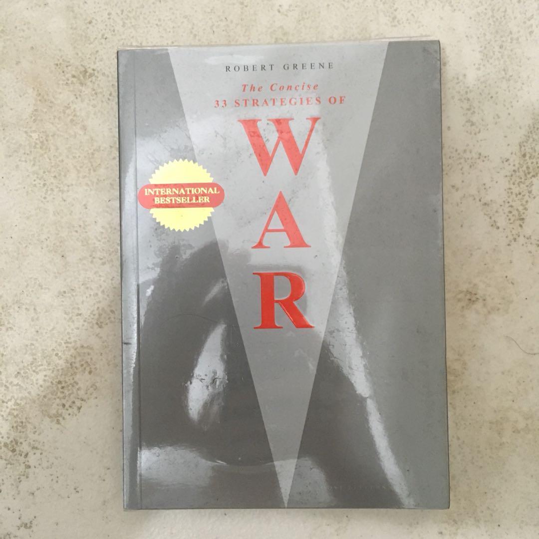The Concise 33 Strategies of War by Robert Greene, Hobbies & Toys ...