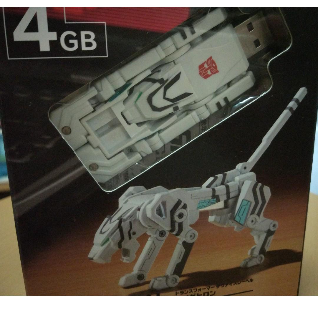Transformers USB Flash Drive 4GB, Device Label Tigatron White ...