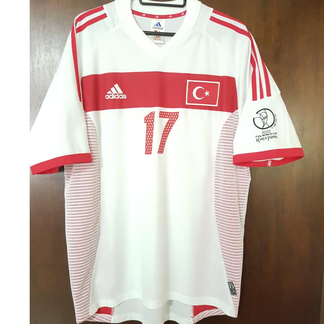 Adidas Turkey Authentic jersey World Cup 2002, Men's Fashion ...