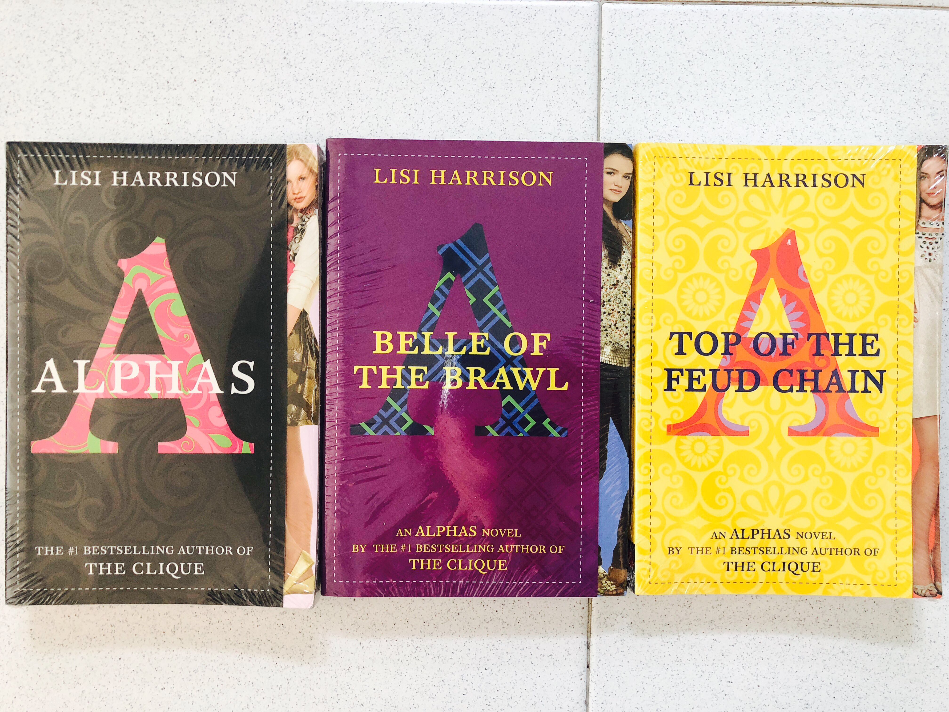 Alphas series Lisi Harrison, Hobbies & Toys, Books & Magazines, Fiction ...