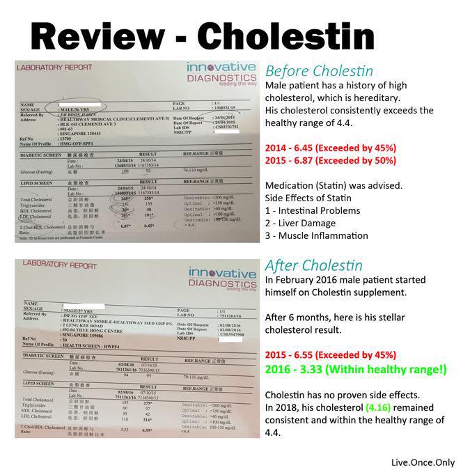 Cholestin for cholesterol health, Health & Beauty, Bath & Body on Carousell