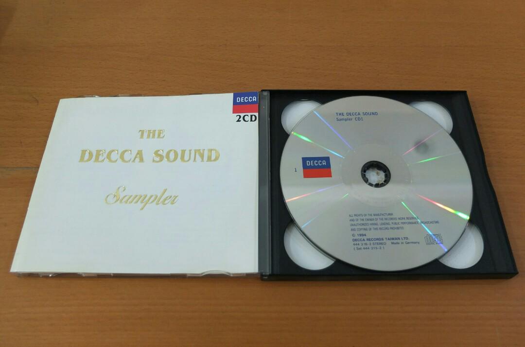 Classical 2 CDs: "The Decca Sound" sampler, 笛卡之声示范天碟, with big beautiful booklet, Hobbies & Toys ...