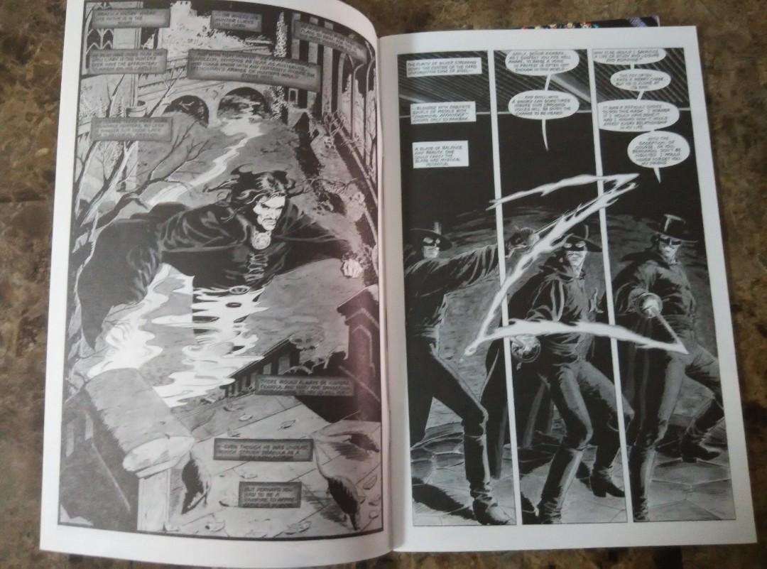 DRACULA VS ZORRO #1-2 (IMAGE COMICS), Hobbies & Toys, Books & Magazines ...