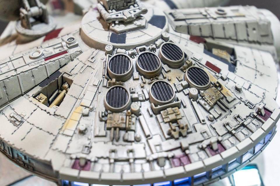 Floating Millennium Falcon, Hobbies & Toys, Toys & Games on Carousell
