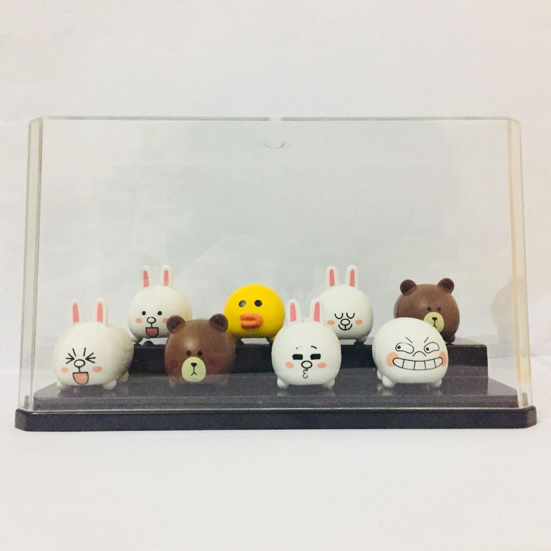 Line Friends Mini Figure Set, Hobbies & Toys, Toys & Games on Carousell