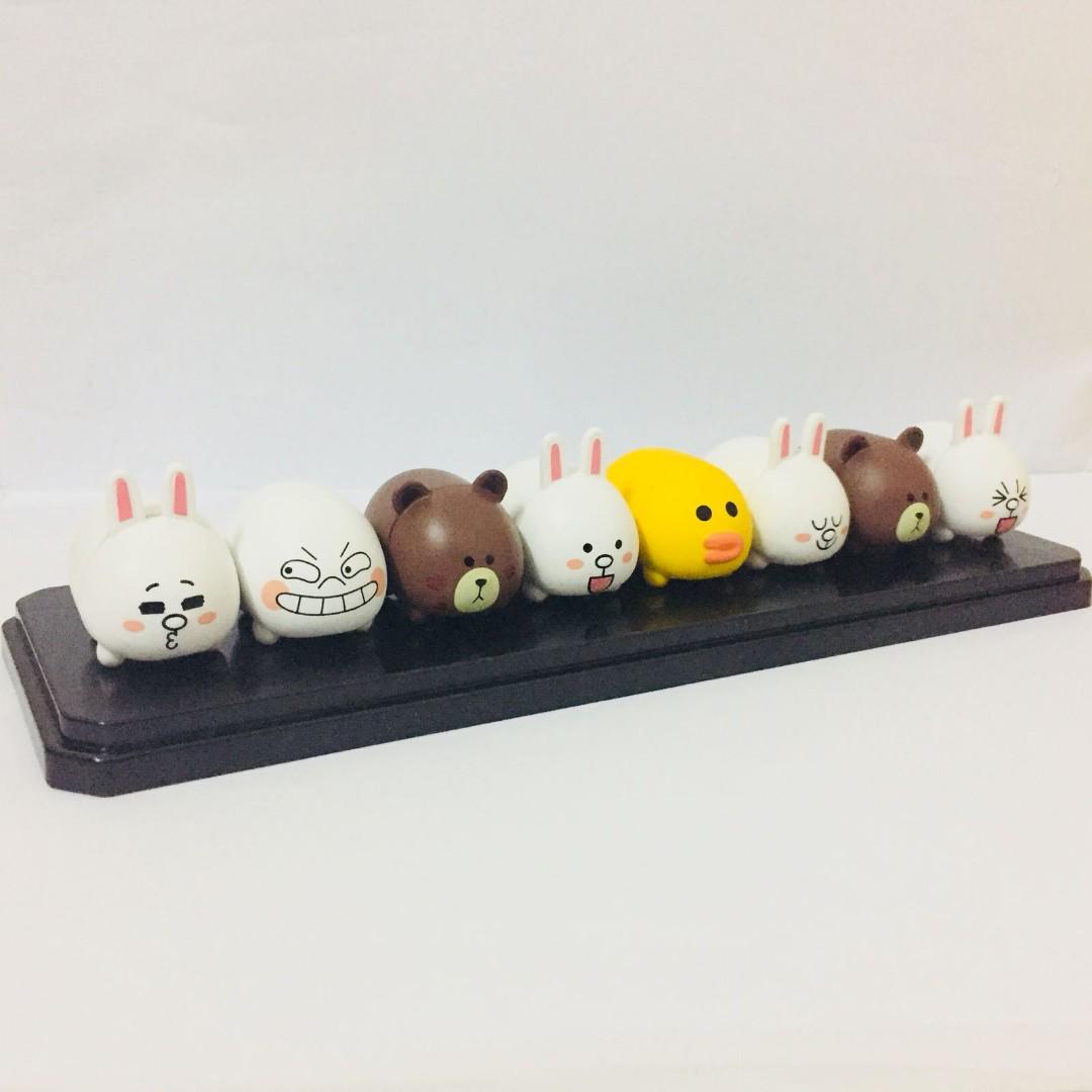 Line Friends Mini Figure Set, Hobbies & Toys, Toys & Games on Carousell