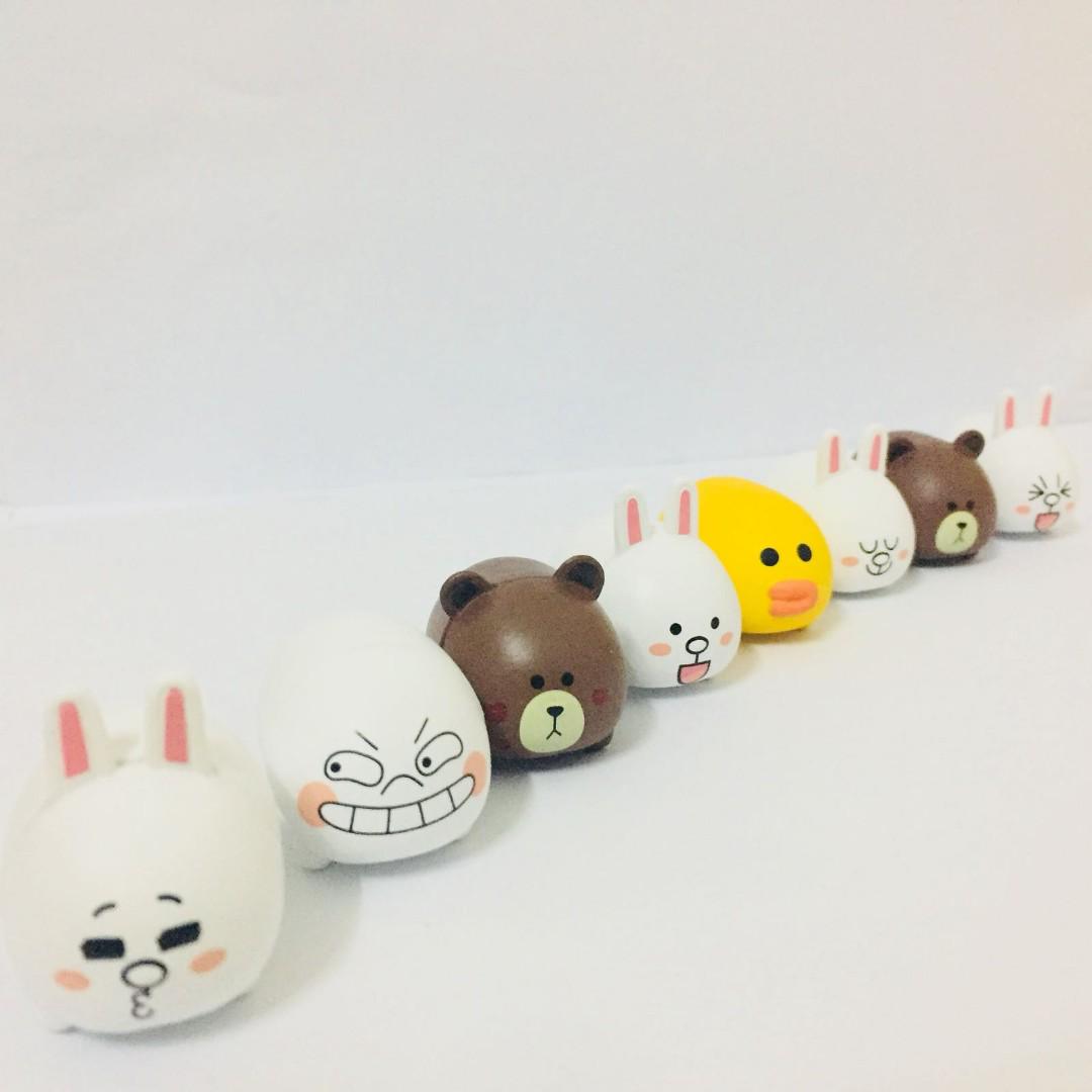 Line Friends Mini Figure Set, Hobbies & Toys, Toys & Games on Carousell
