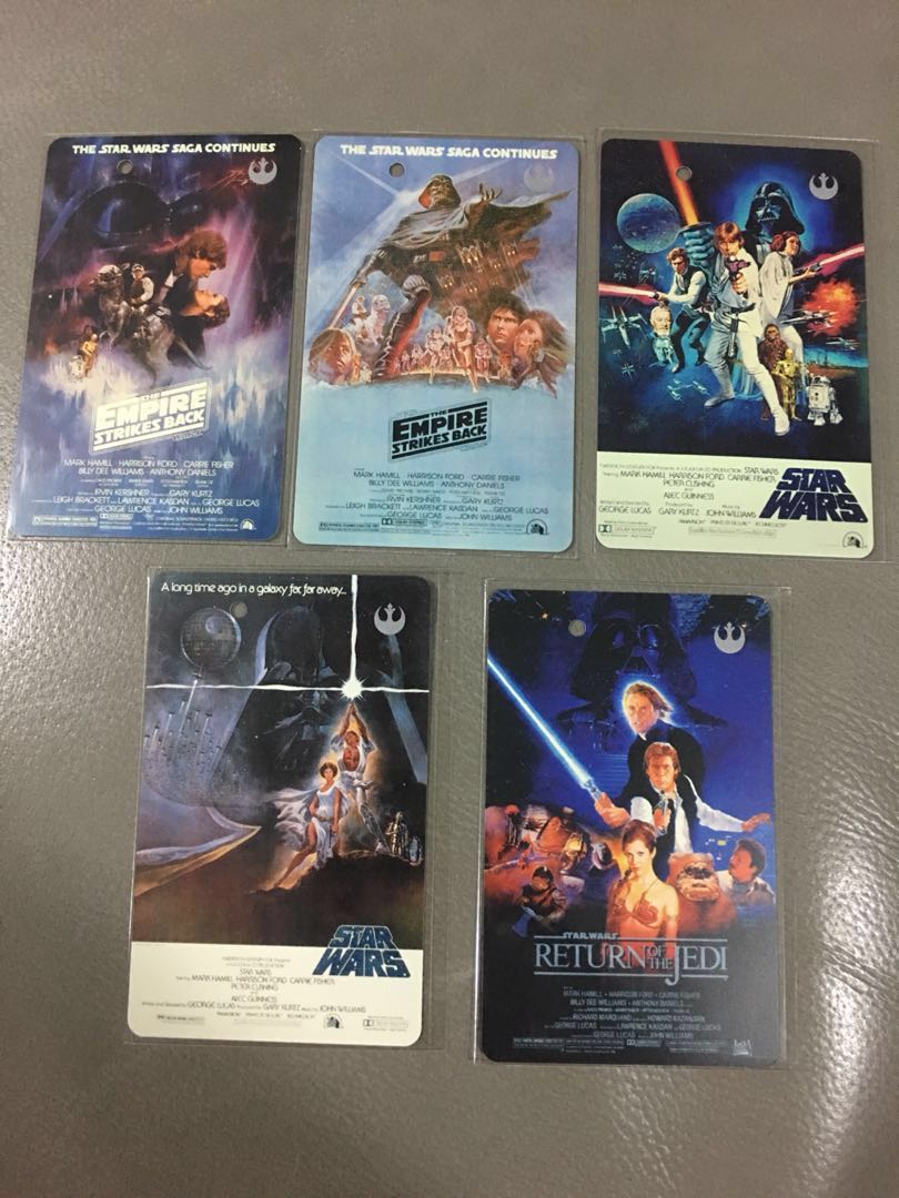 Brand New SMRT Special Limited Edition Star Wars MRT card Collection ...