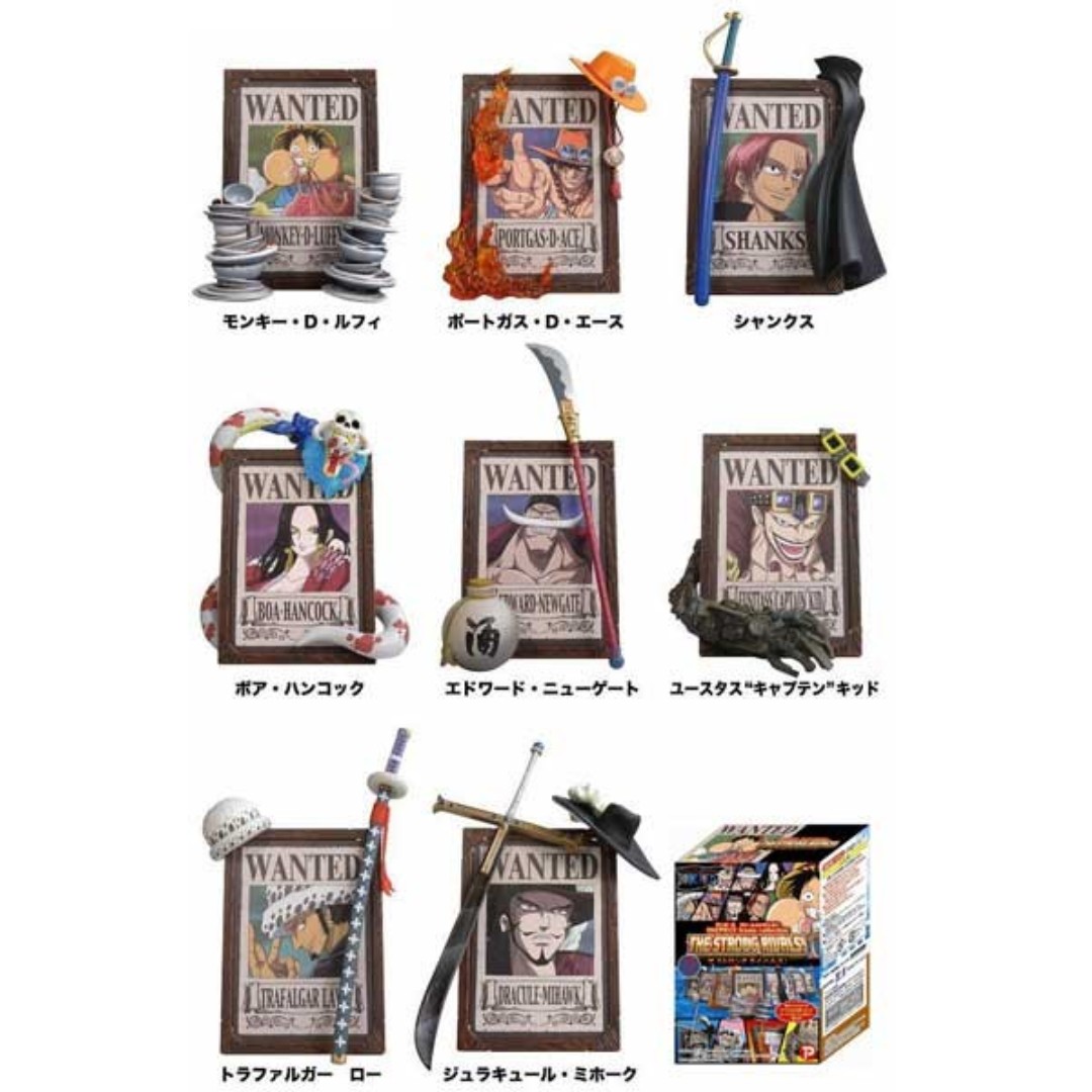 Plex One Piece Frame Collection The Strong Rivals! Complete Set of 8 ...