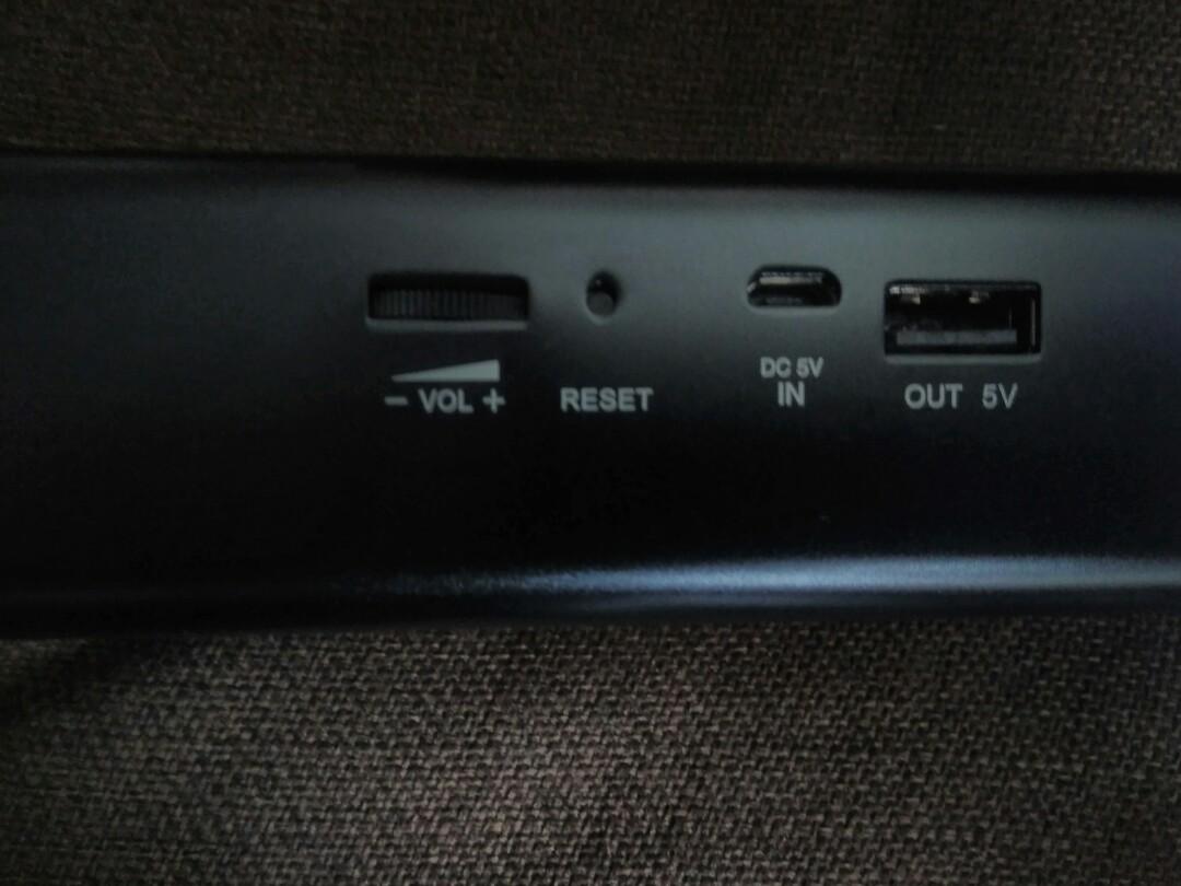 Powerplay powerbank bluetooth mic speaker, Audio, Portable Audio ...