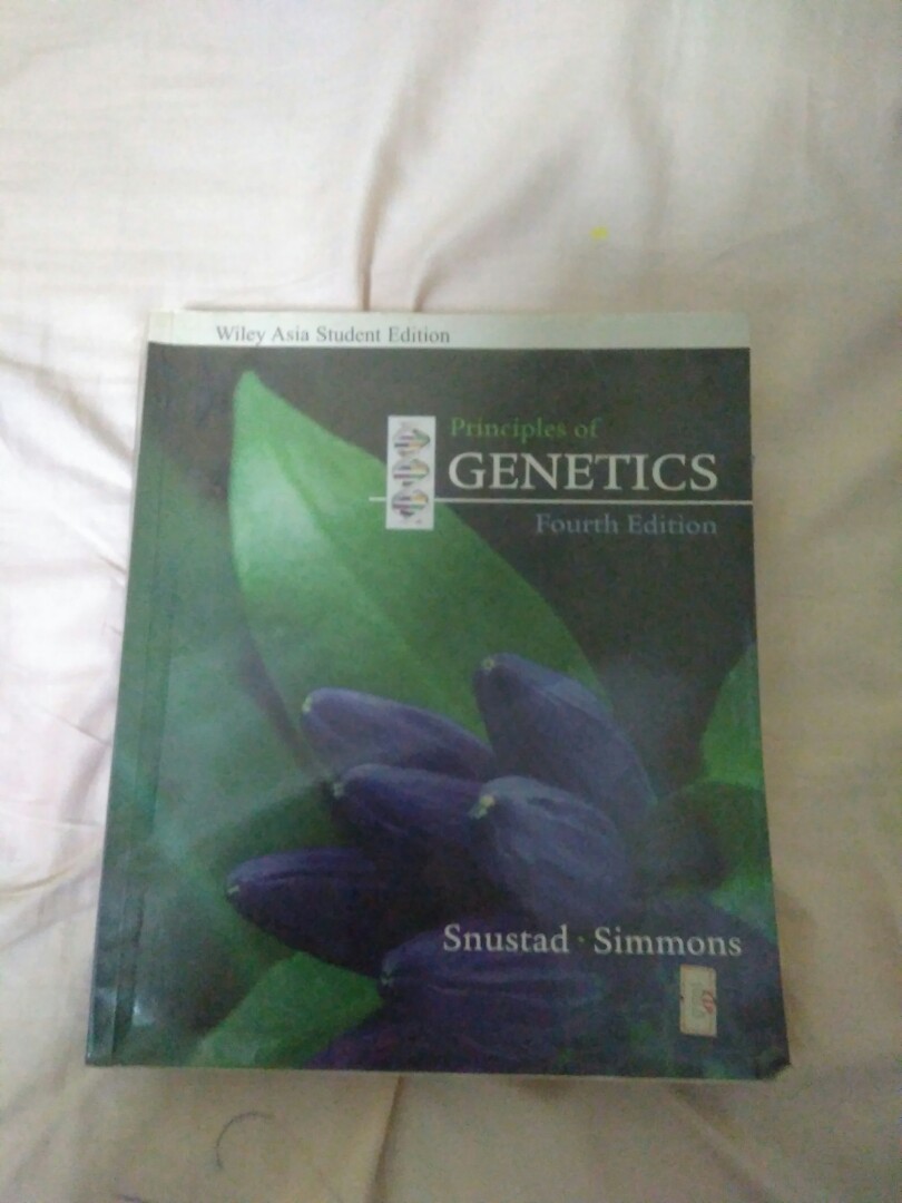 Bs1006: Principles of genetics (4th edition), Hobbies & Toys, Books ...