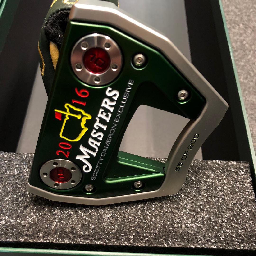 RARE LIMITED EDITION MASTERS 2016 Scotty Cameron Futura Putter (55 of ...