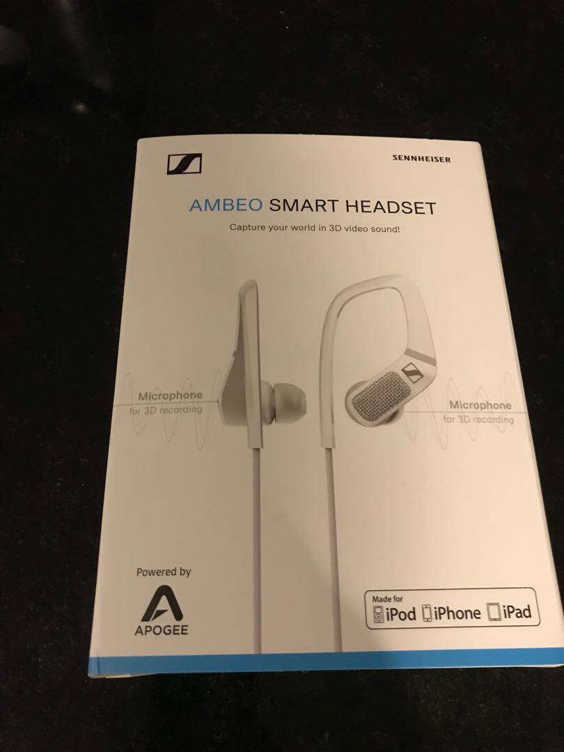 Sennheiser Ambeo Smart Headset, Audio, Headphones & Headsets on Carousell