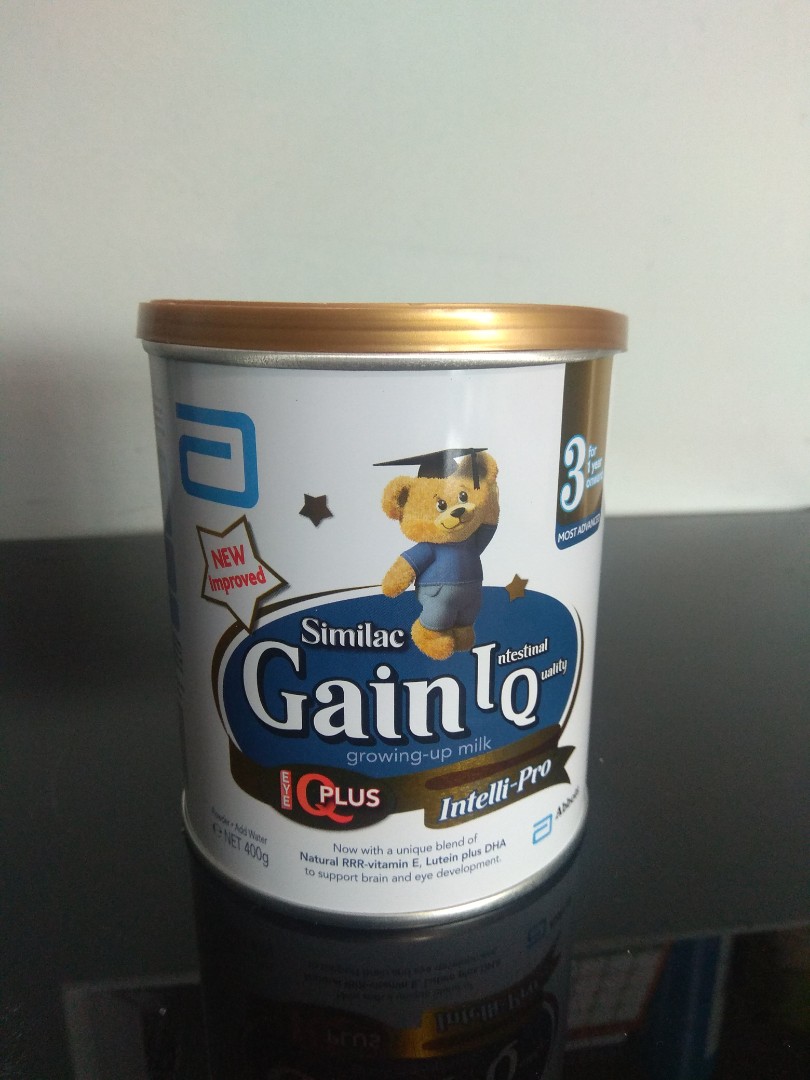 Similac Gain IQ Intelli-Pro Stage 3 Milk Powder, Babies & Kids, Nursing ...
