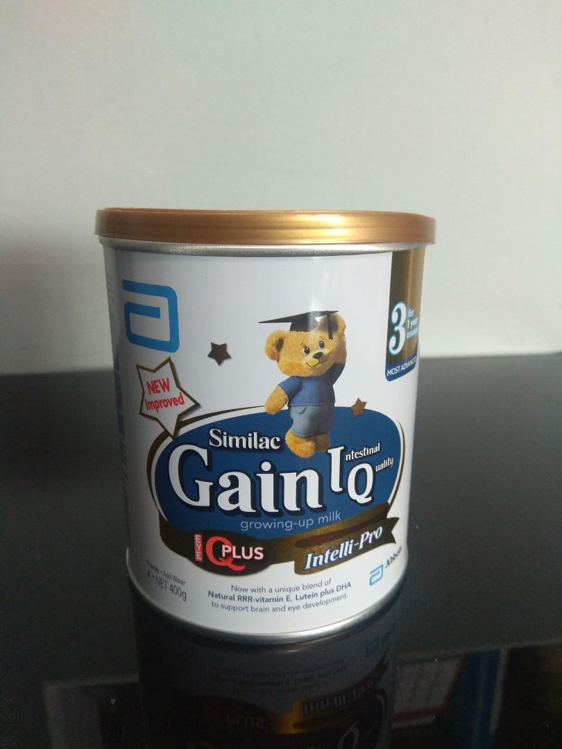 Similac Gain IQ Intelli-Pro Stage 3 Milk Powder, Babies & Kids, Nursing ...