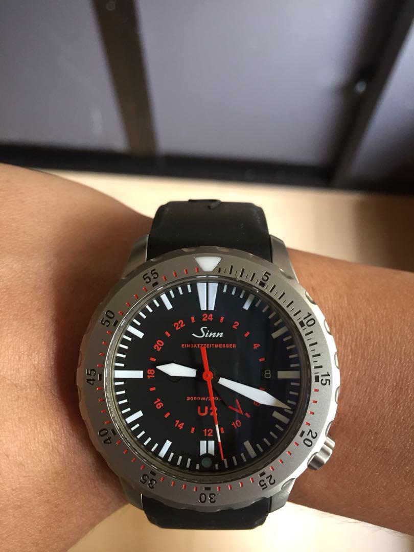 Sinn U2, Luxury, Watches on Carousell