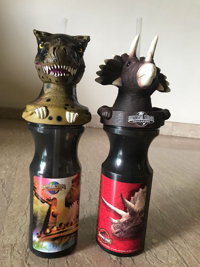 Universal studios Jurassic Park Bottles, Everything Else on Carousell