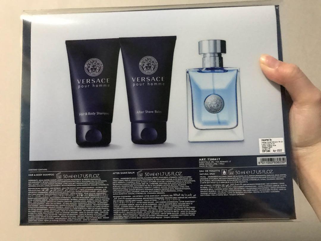 Versace gift set, Men's Fashion, Bags, Belt bags, Clutches and Pouches ...