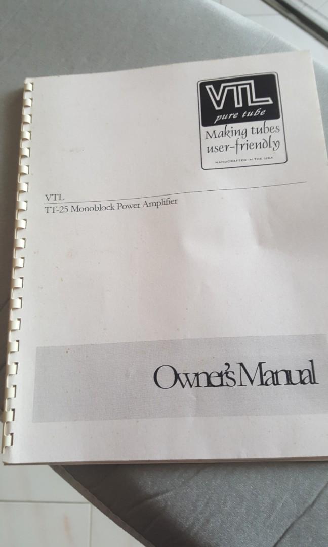 VTL Tiny triode, Audio, Other Audio Equipment on Carousell