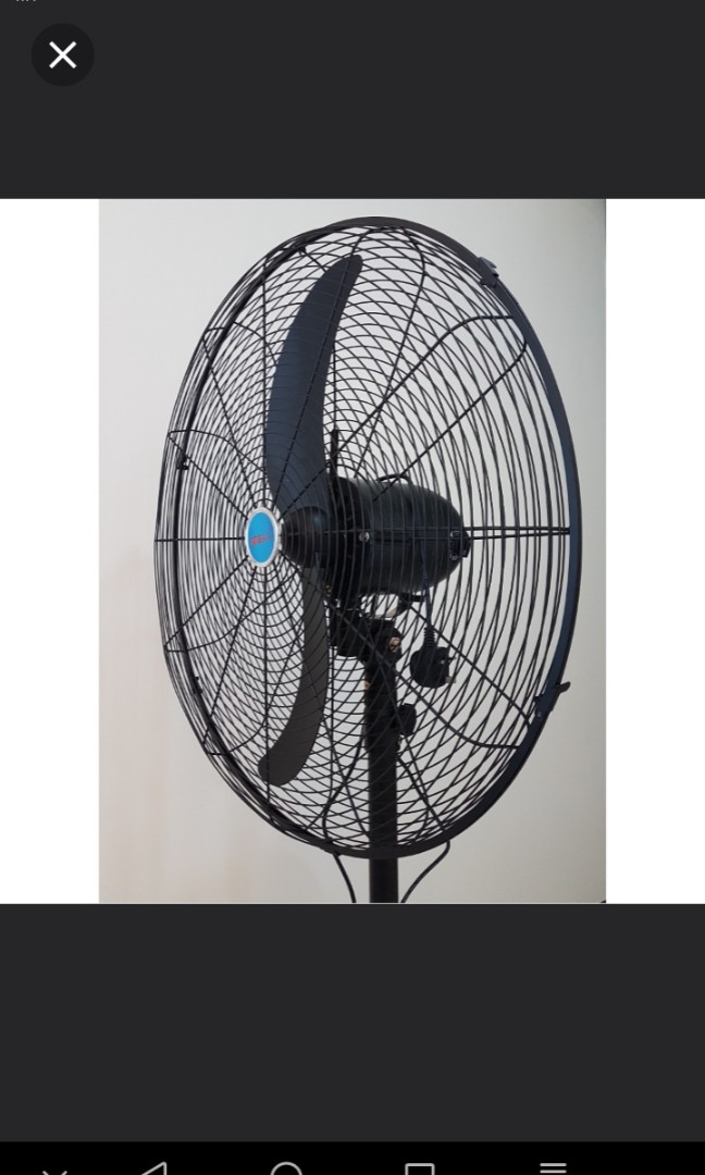 Bell industrial fan 26 inch, Furniture & Home Living, Lighting & Fans ...