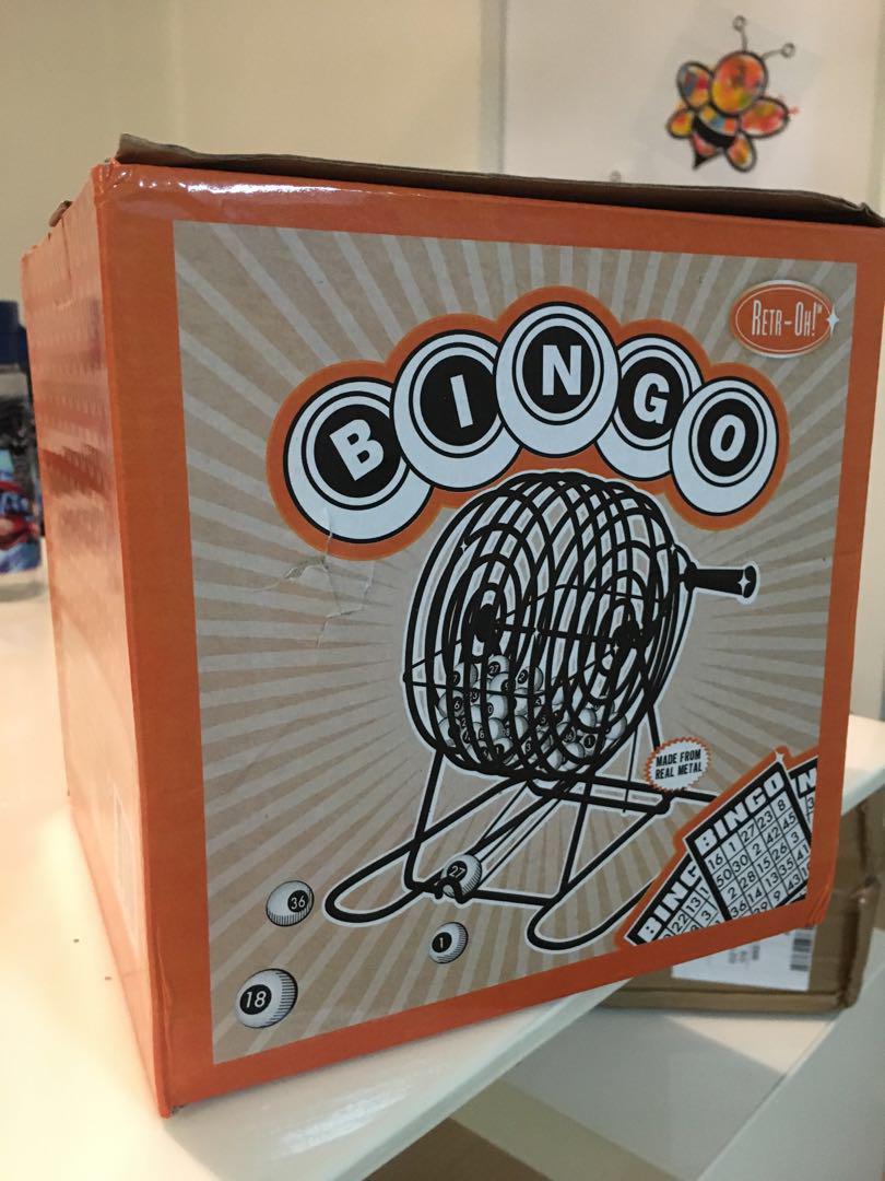 Bingo Set, Hobbies & Toys, Toys & Games on Carousell