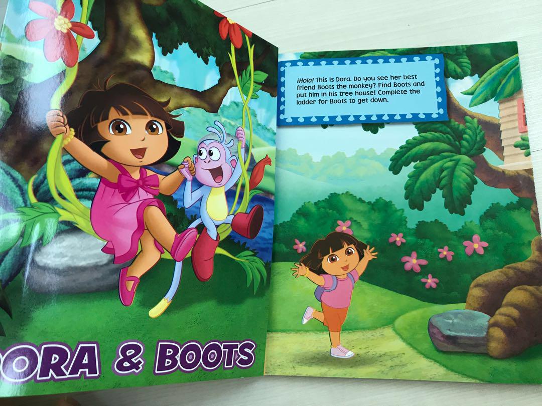 Brand New Dora the Explorer 3D Sticker Scenes, Hobbies & Toys, Books ...