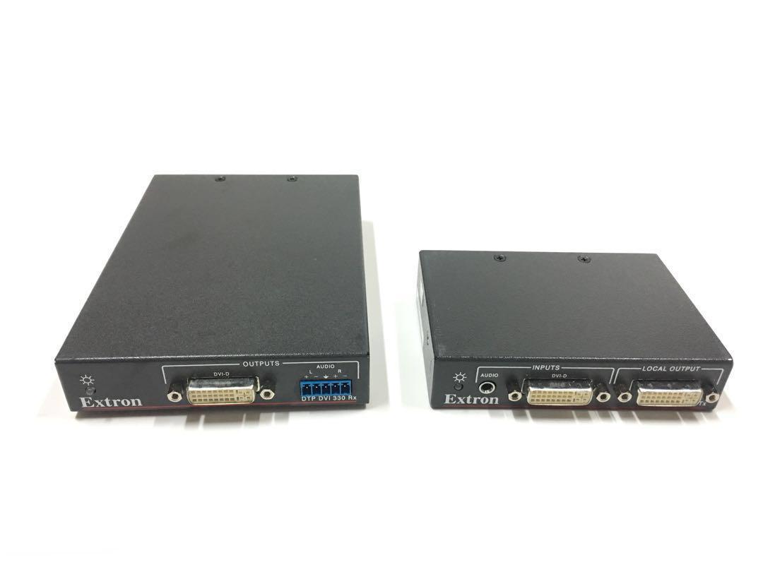 Extron DTP DVI 330 Tx Rx Cat5/6 extender w Audio RS232, Photography ...