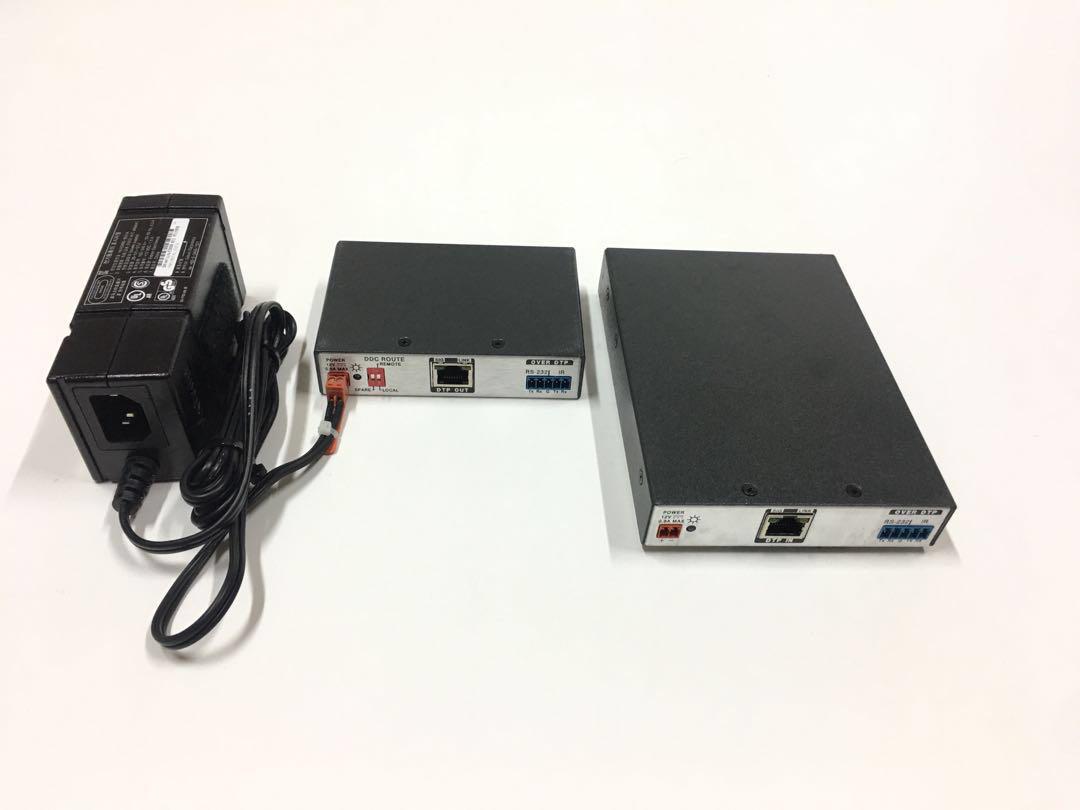 Extron DTP DVI 330 Tx Rx Cat5/6 extender w Audio RS232, Photography ...