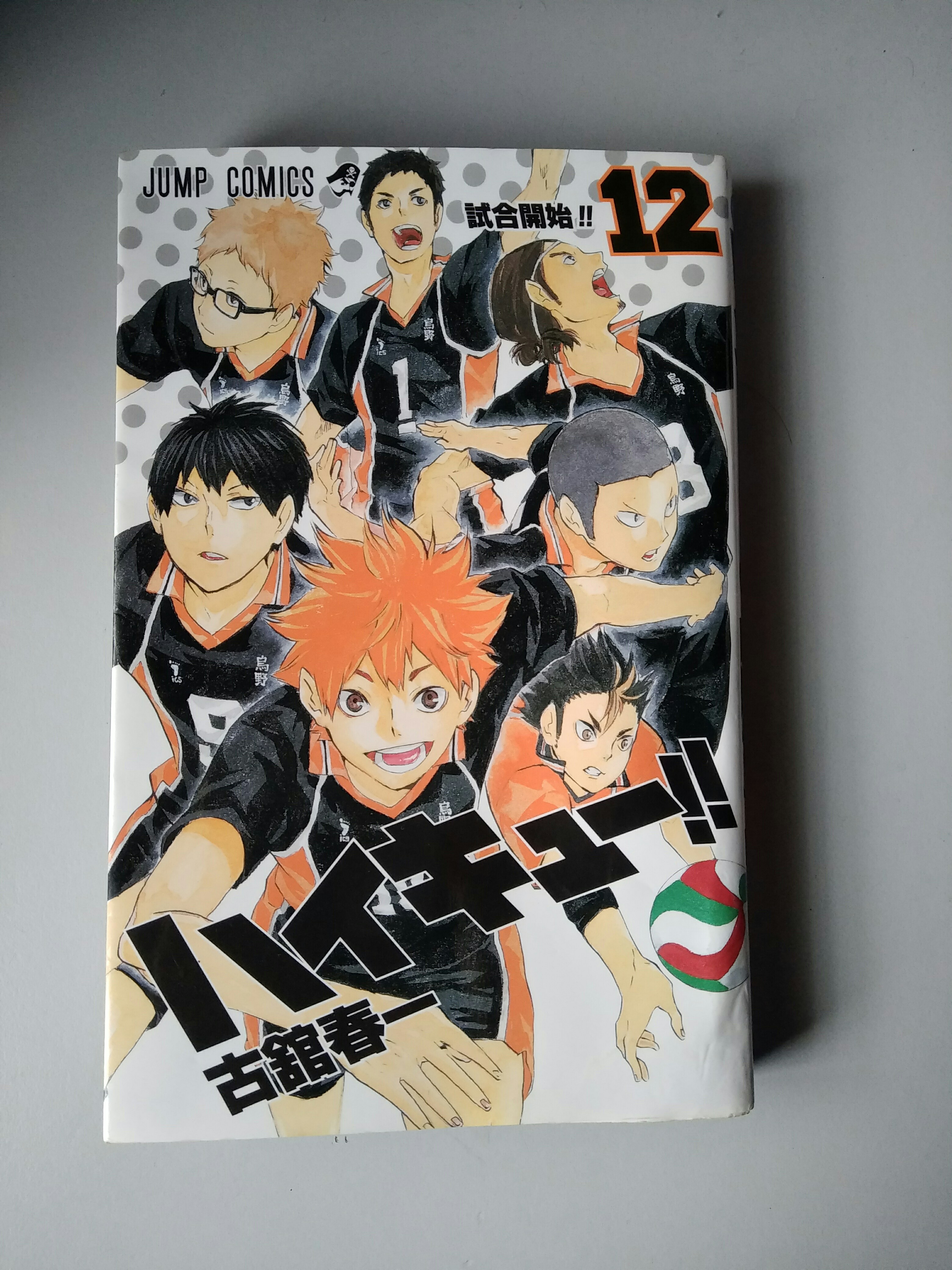 Haikyuu!! manga vol. 12, Hobbies & Toys, Books & Magazines, Comics ...