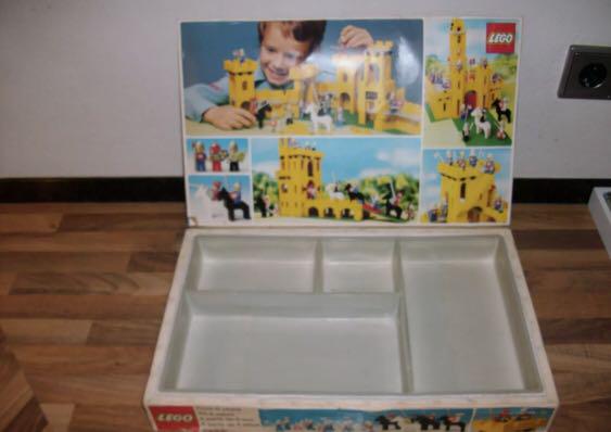 LEGO Yellow Castle 375 BOX only, Hobbies & Toys, Toys & Games on Carousell