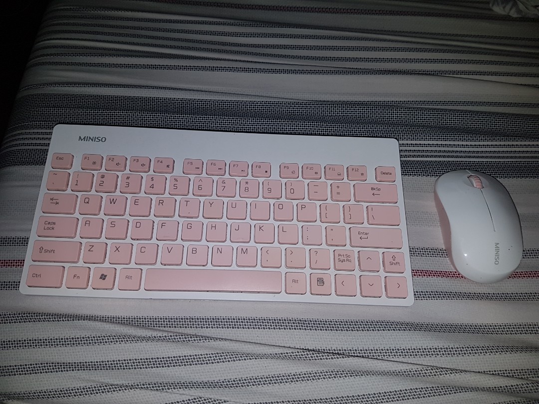 Miniso Wireless Keyboard & Mouse Set, Computers & Tech, Parts & Accessories, Computer Keyboard ...