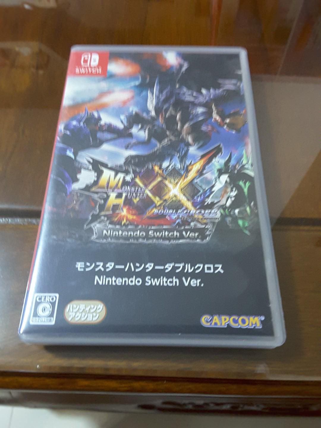 MONSTER HUNTER XX DOUBLE CROSS NINTENDO SWITCH, Video Gaming, Video ...