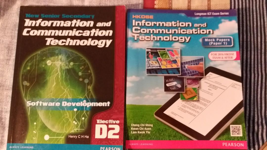 NSS ICT TEXTBOOK & DSE MOCK PAPER 1, 興趣及遊戲, 書本 & 文具, 教科書 - Carousell