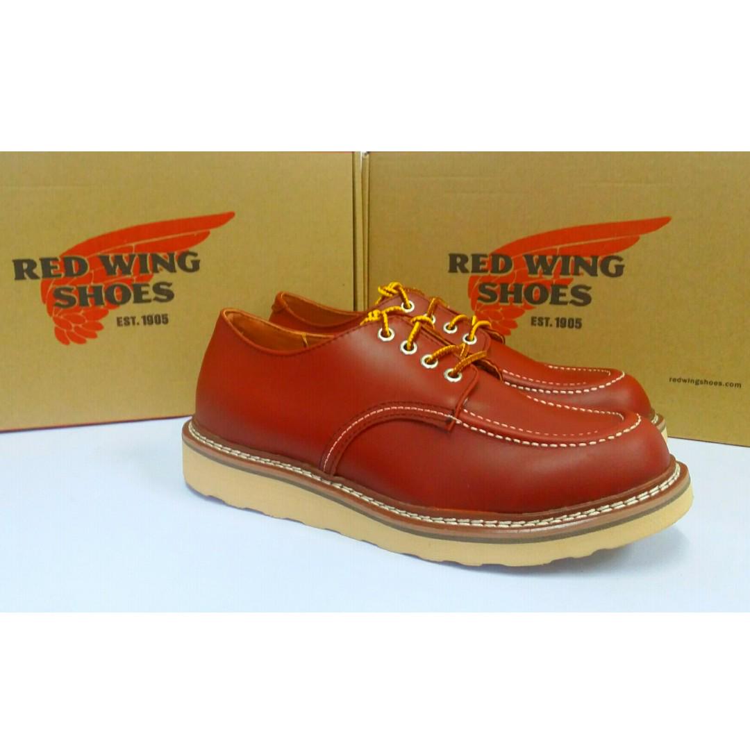 Redwing 8106 Lowcut Cherry Red, Men's Fashion, Footwear, Casual shoes ...
