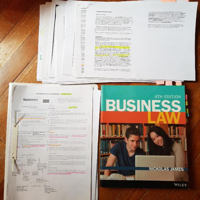 RMIT Commercial Law Textbook And Notes, Hobbies & Toys, Books ...