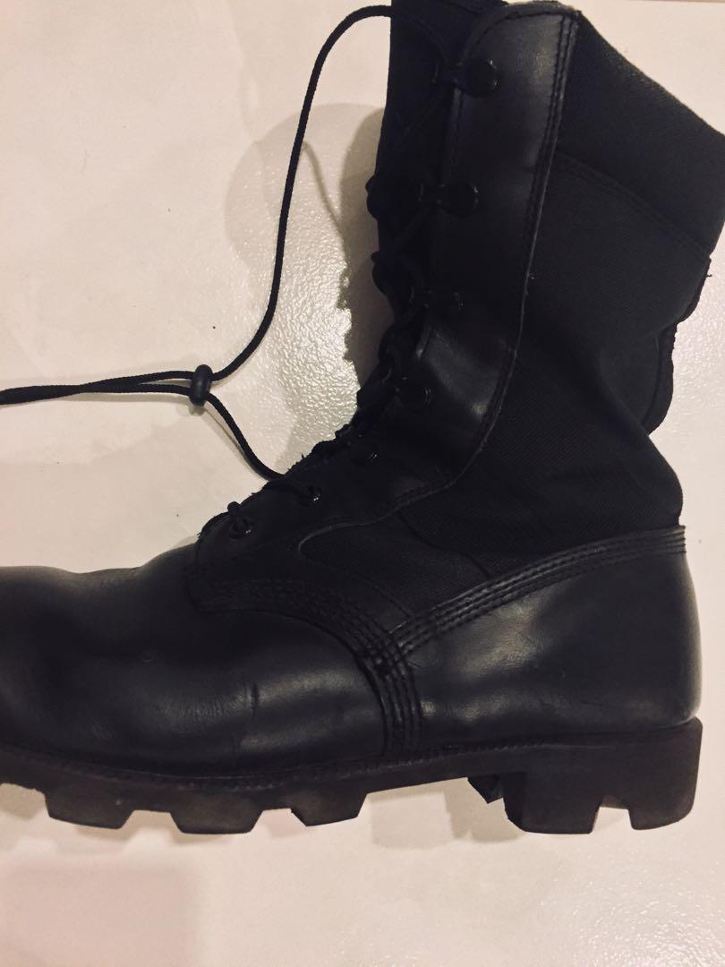SAF Combat Boot, Men's Fashion, Footwear, Boots on Carousell