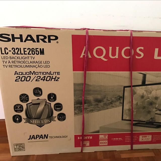 Sharp Aquos 32 Inch LED TV, TV & Home Appliances, TV & Entertainment ...