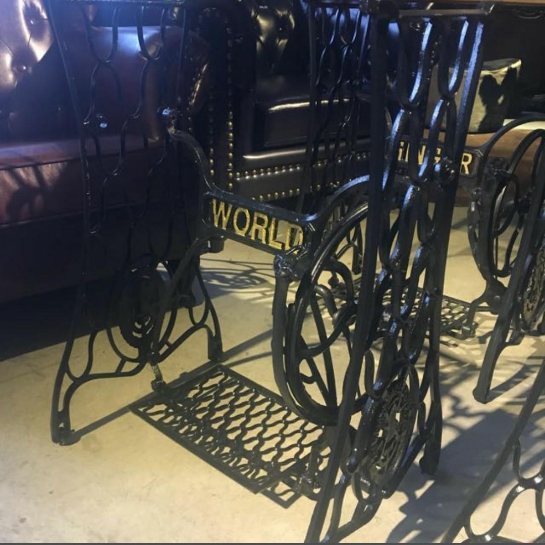Singer spider Vintage sewing machine table leg , Furniture & Home ...