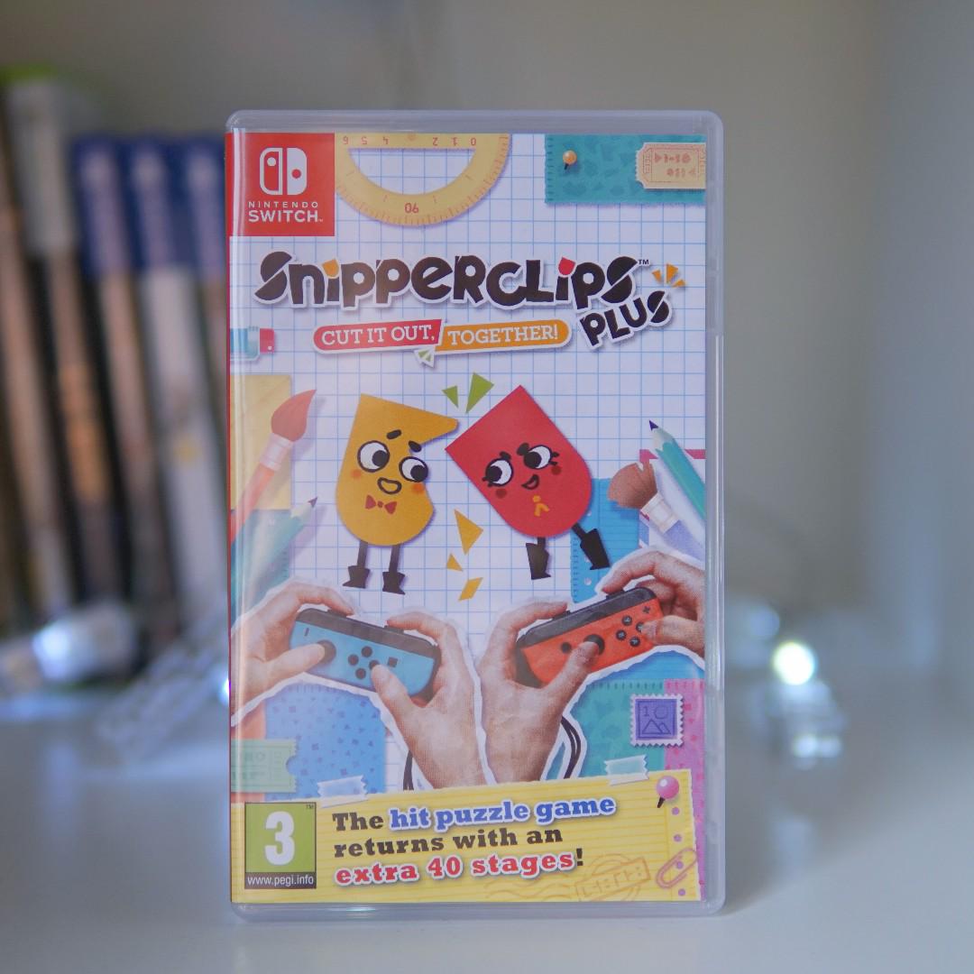 Snipperclips Nintendo Switch, Video Gaming, Video Games, Nintendo on ...