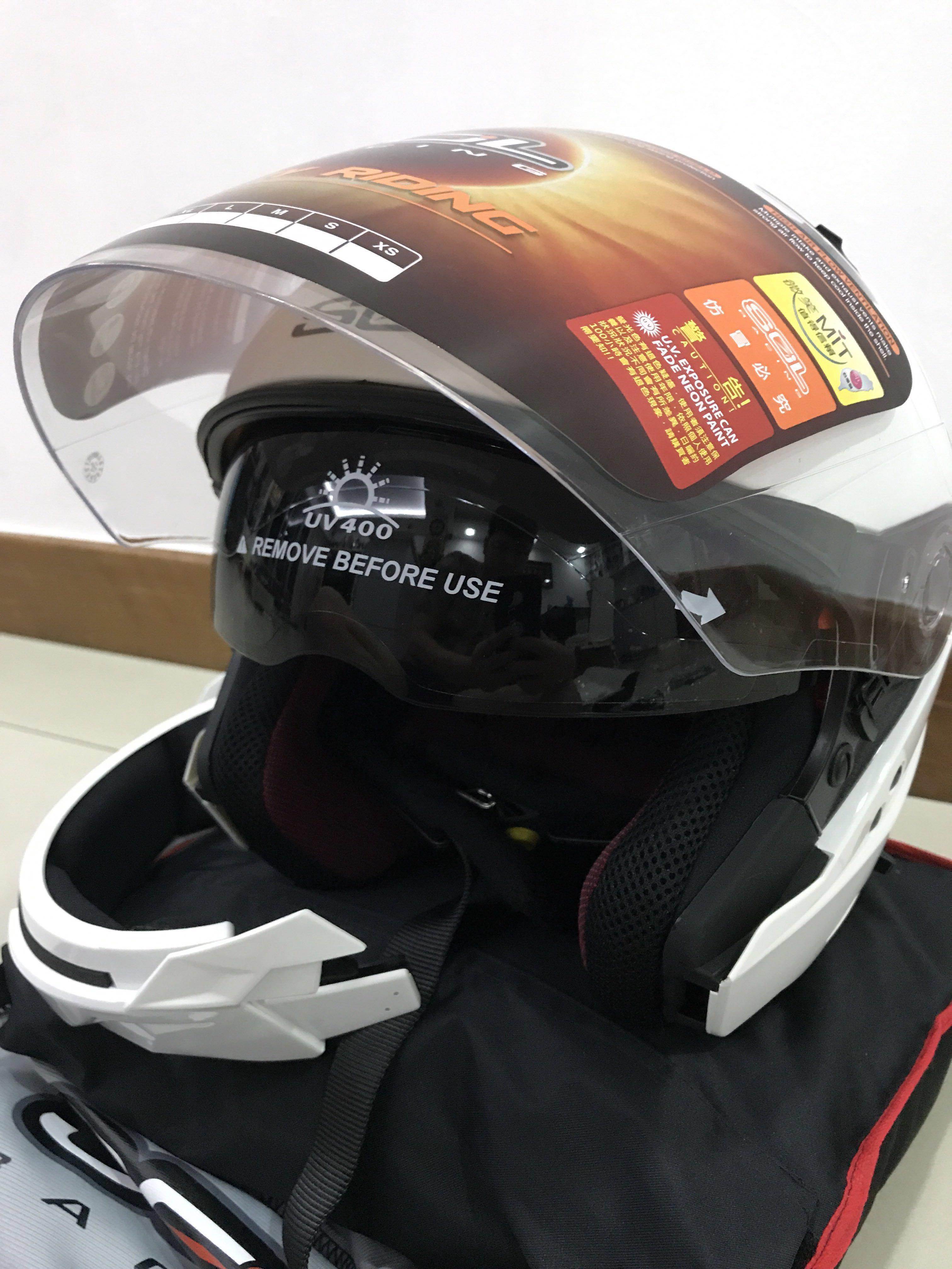 SOL helmet, Motorcycles, Motorcycle Accessories on Carousell