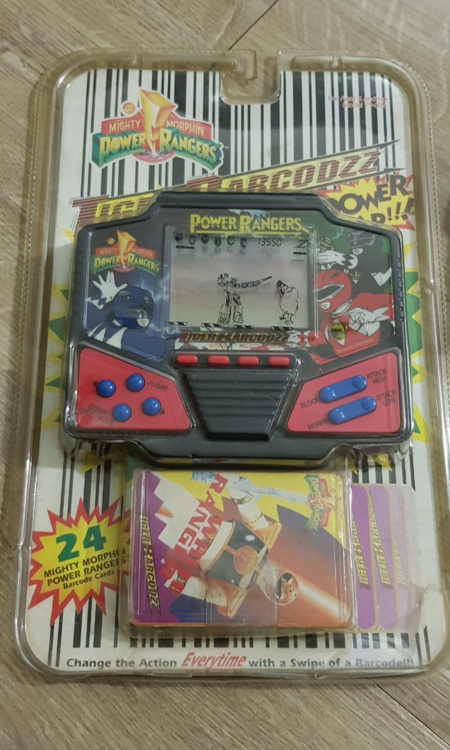 Tiger barcodzz Mighty morphin power rangers, Mobile Phones & Gadgets ...
