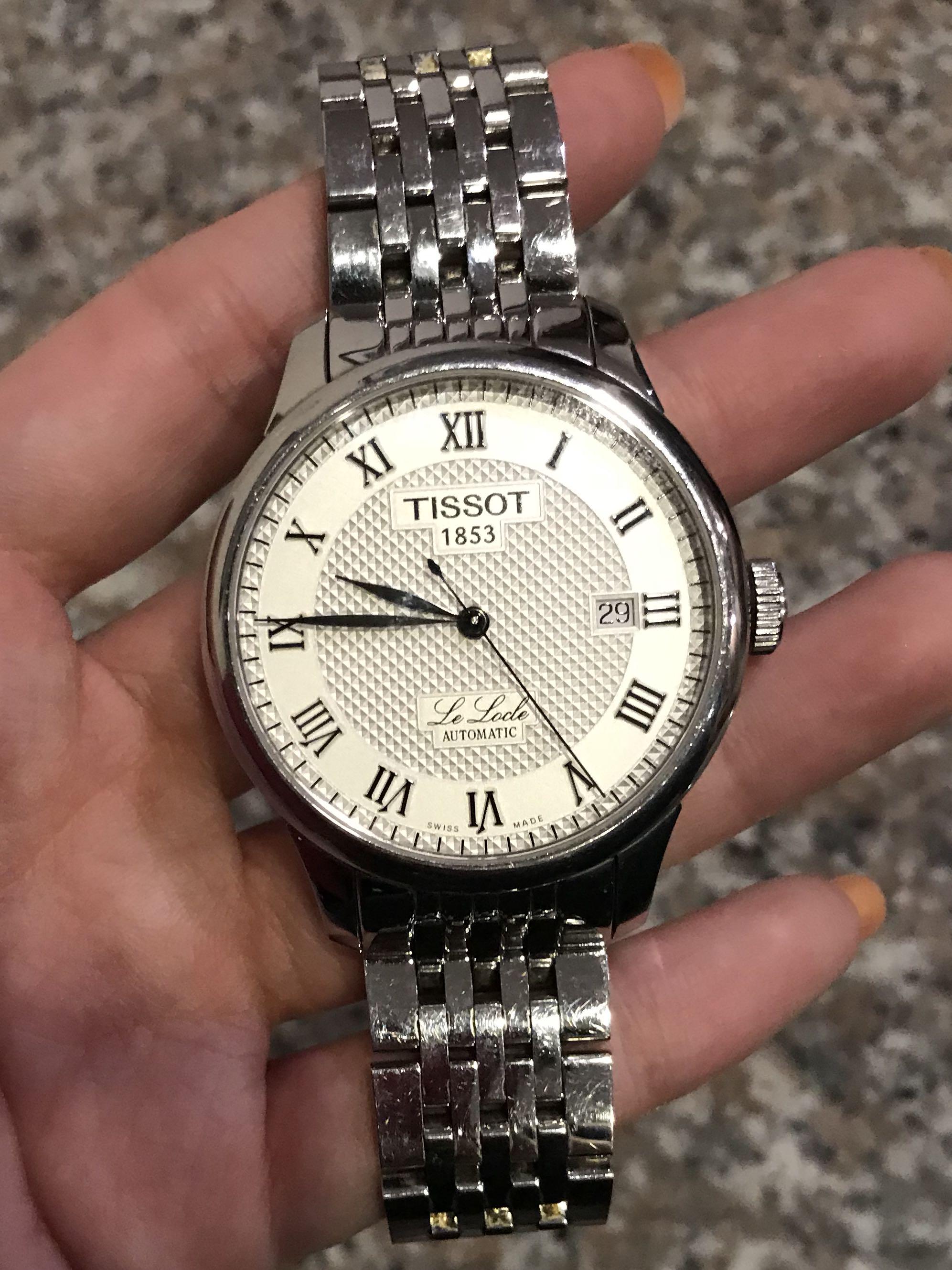 TISSOT LE LOCLE, Men's Fashion, Watches & Accessories, Watches on Carousell