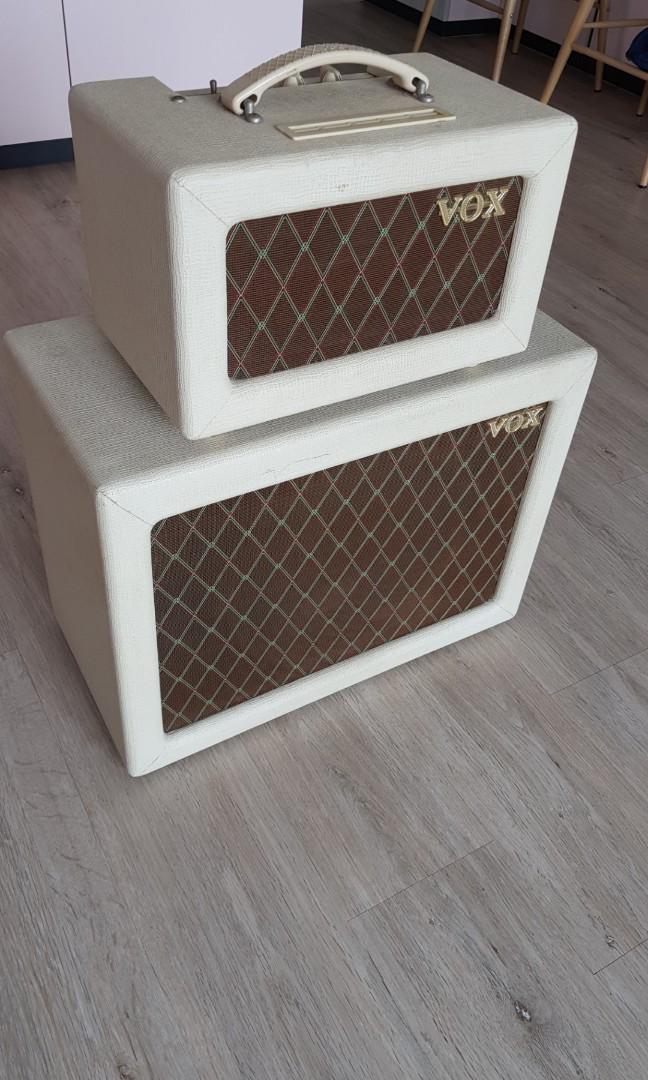 Vox Ac4TV Head + Vox VT112 Cab Amp, Hobbies & Toys, Music & Media ...