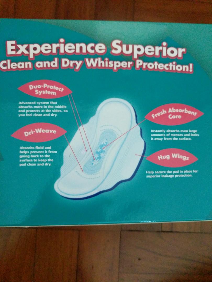 Whisper Wings Pads, Health & Nutrition, Massage Devices on Carousell