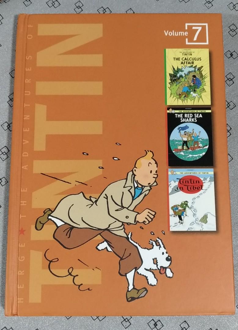 Adventures of Tintin (Vols. 7 & 8), Hobbies & Toys, Books & Magazines ...